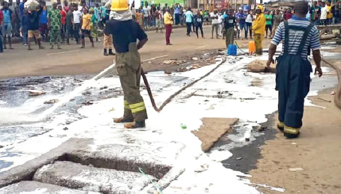 Pipeline Vandalism: Fuel Litters Lagos Community, Sacks Residents